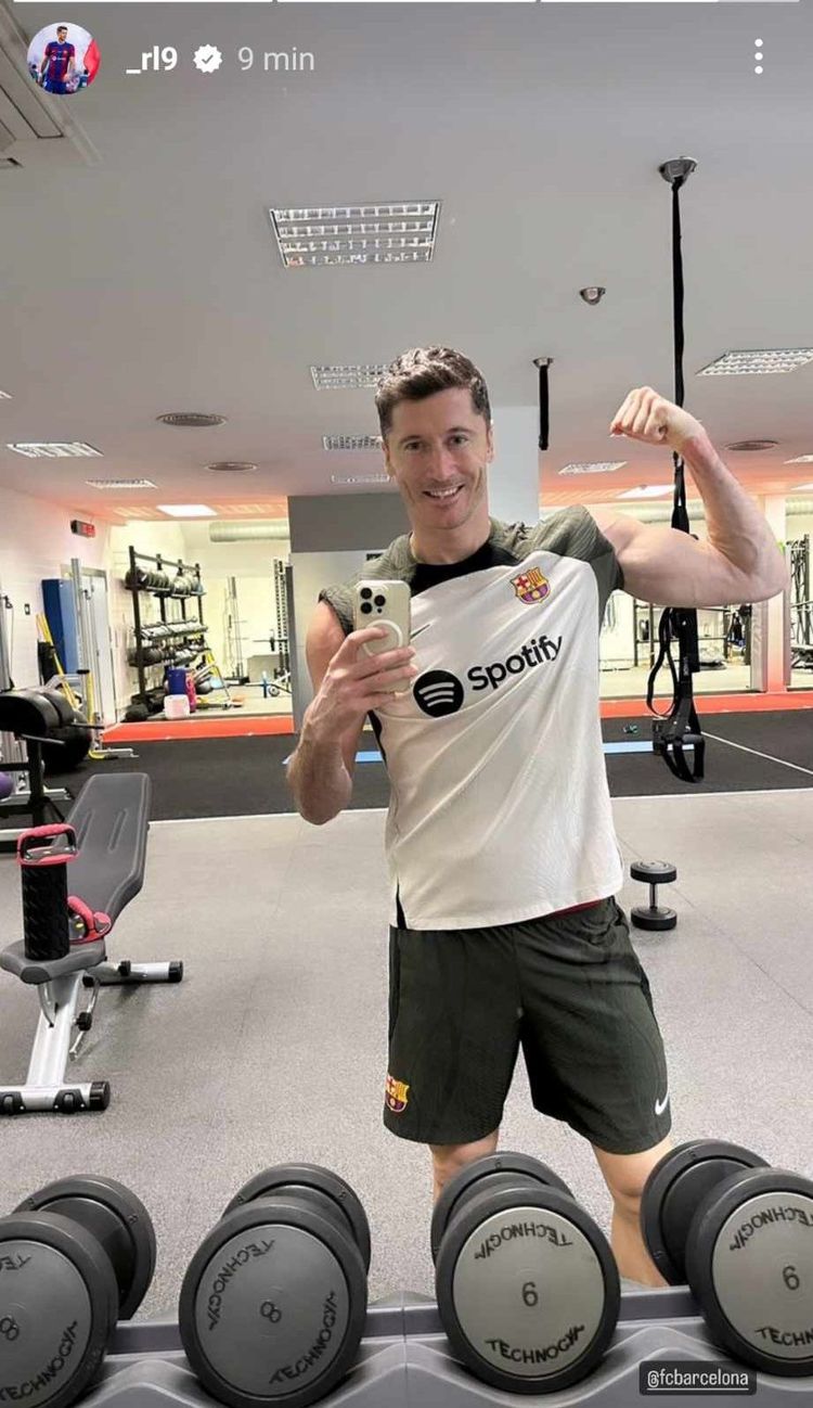 ''Lewy'' i jego bicek 💪
